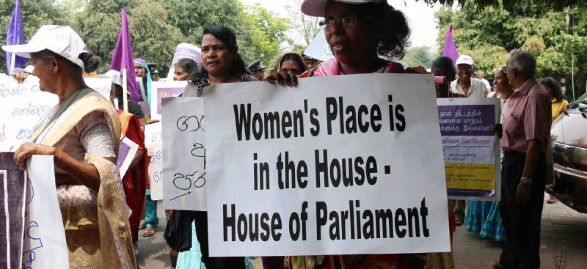 Sri Lankan Women’s Political Participation on the Rise: A Turning Tide ...