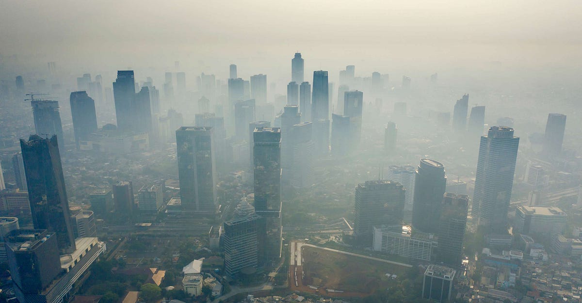 FACING JAKARTA POLLUTION. From the 17th Floor, where I live at… | by ...