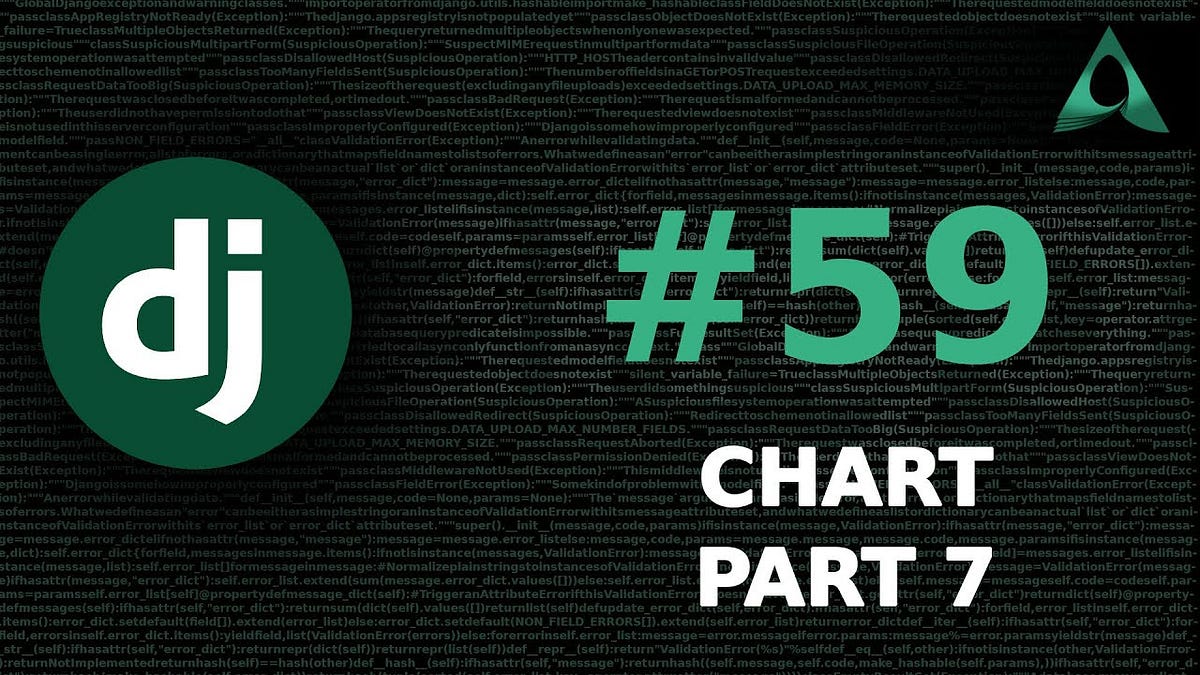 #59 Chart — Part 7 (Django Beginner to Intermediate Tutorials ...