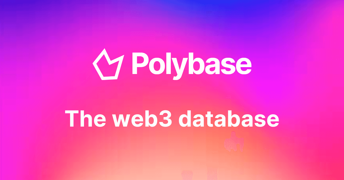 Polybase: cutting-edge web3 database | by Glaicon Peixer | Coinmonks | Mar, 2023 | Medium