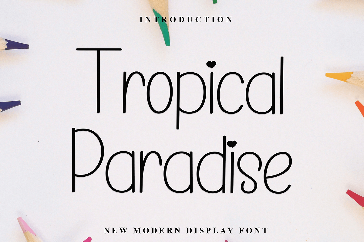 Tropical Paradise Font - Emmaethereal - Medium