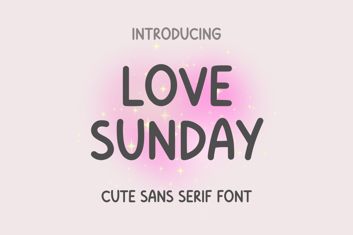 Love Sunday Font - Auroraartisan - Medium