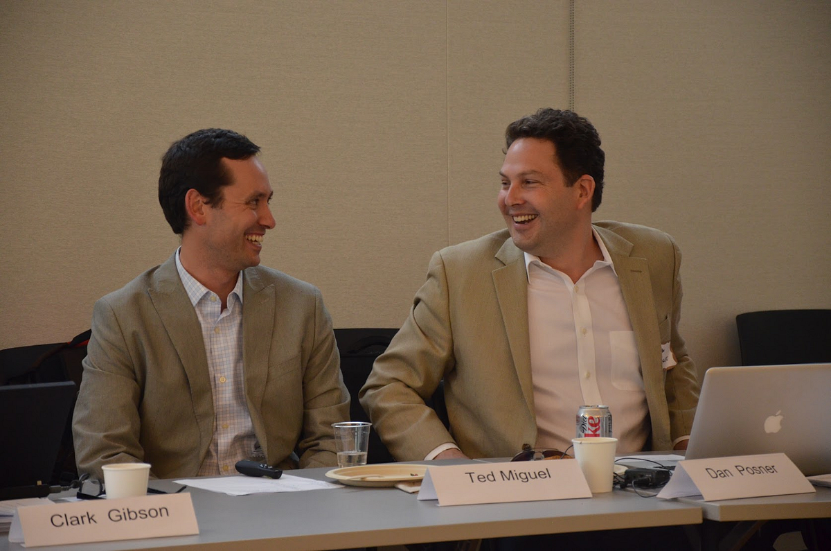 Twenty Years of WGAPE: Interview with Daniel Posner and Edward Miguel ...