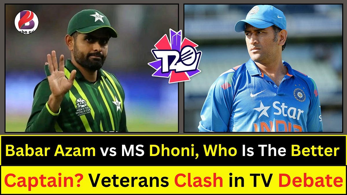 T20 World Cup: Babar Azam vs MS Dhoni, Who Is The Better Captain ...