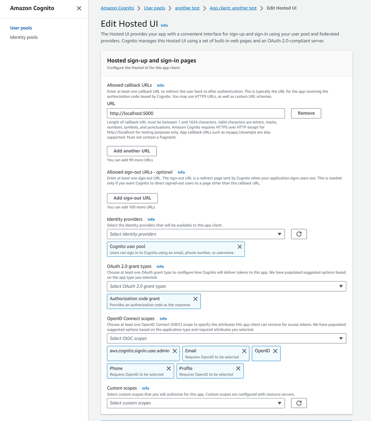 Addressing The Access Code Does Not Contain Openid Scope” Error In Aws Cognito Authentication