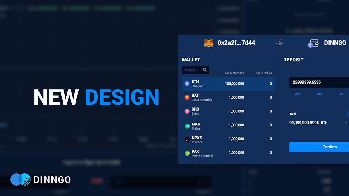 DINNGO Update: New Interface of Wallet Integration | by DINNGO | DINNGO ...