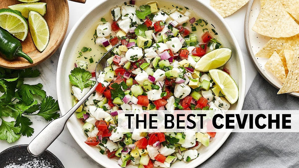CEVICHE! Mexican-inspired ceviche de pescado (fish ceviche) for Cinco ...