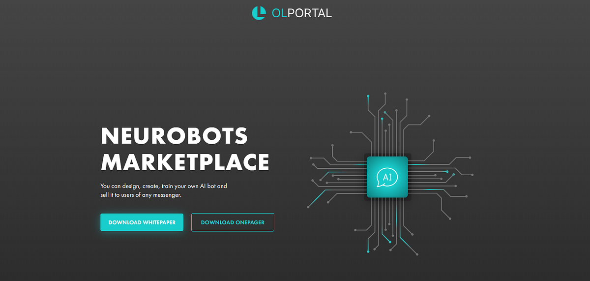 OLPORTAL — The Neurobots Marketplace — The 1st in the World ...