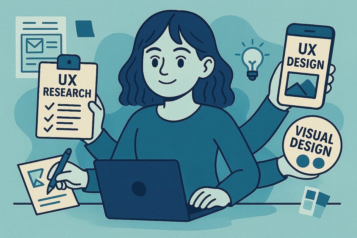 Working as a ‘One-Person UX Team’ at a Startup | by Ankita Arora | Nov ...