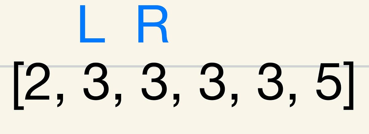 Leetcode — 34 Find First And Last Position Of Element In Sorted Array By Ray Lee 李宗叡