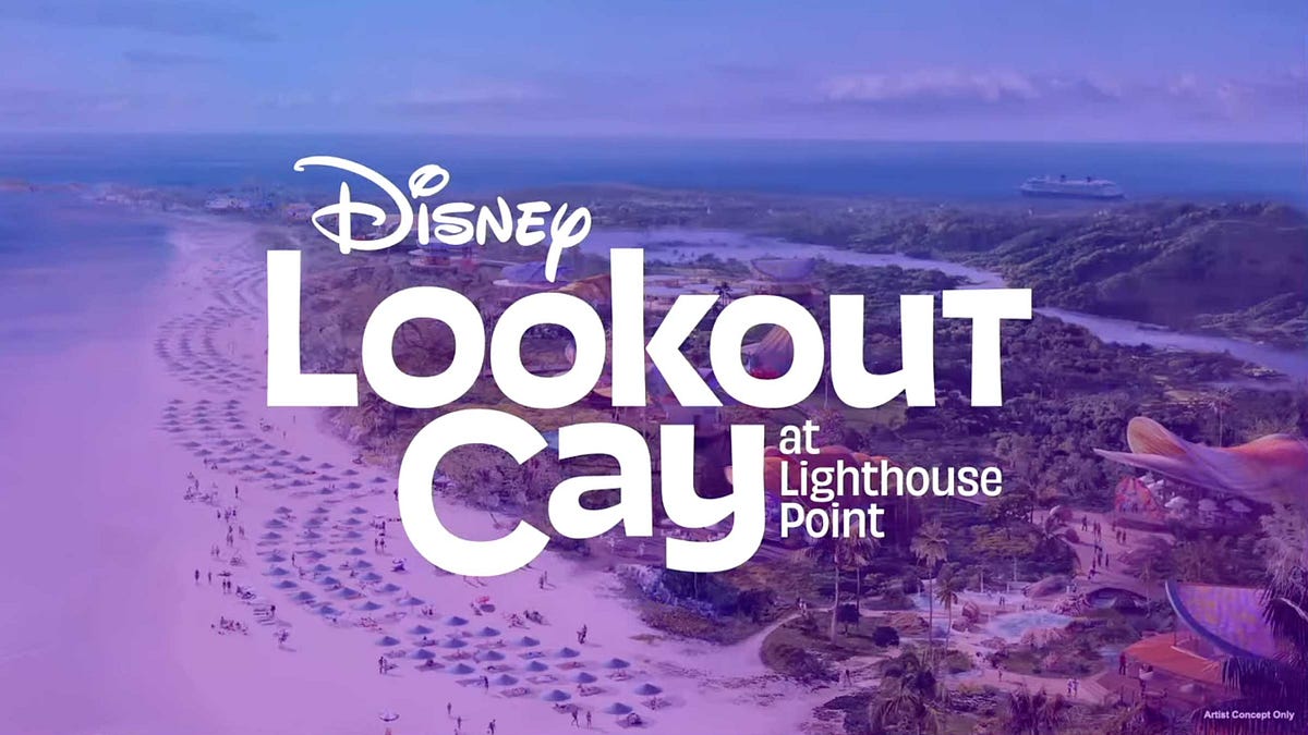 Disney’s Lighthouse Point Island Destination Named “Disney Lookout Cay ...