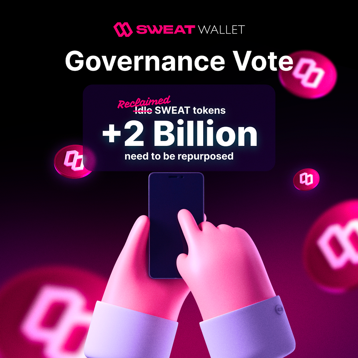 Governance Vote: $SWEAT repurpose | by Sweat Team | Sweat Economy | Medium