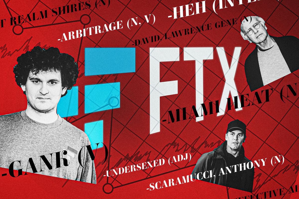 Weekly Special: The fall of FTX. As mentioned last week, we are ...
