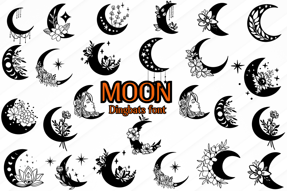 Moon Font - Avaastral - Medium