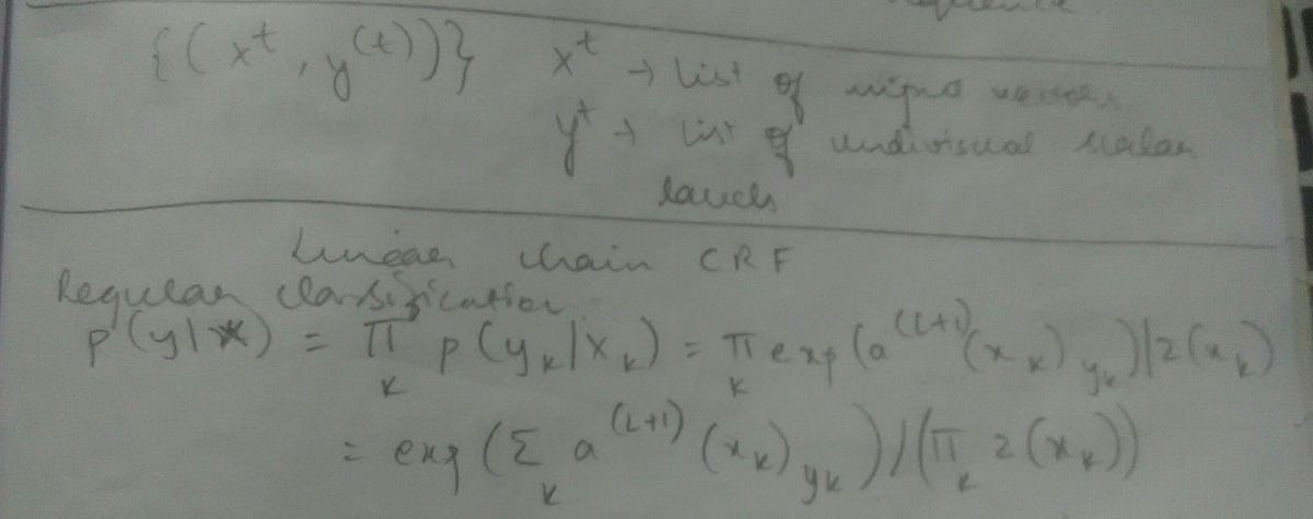 Neural Networks — Conditional Random Field Crf By Akhilesh Medium