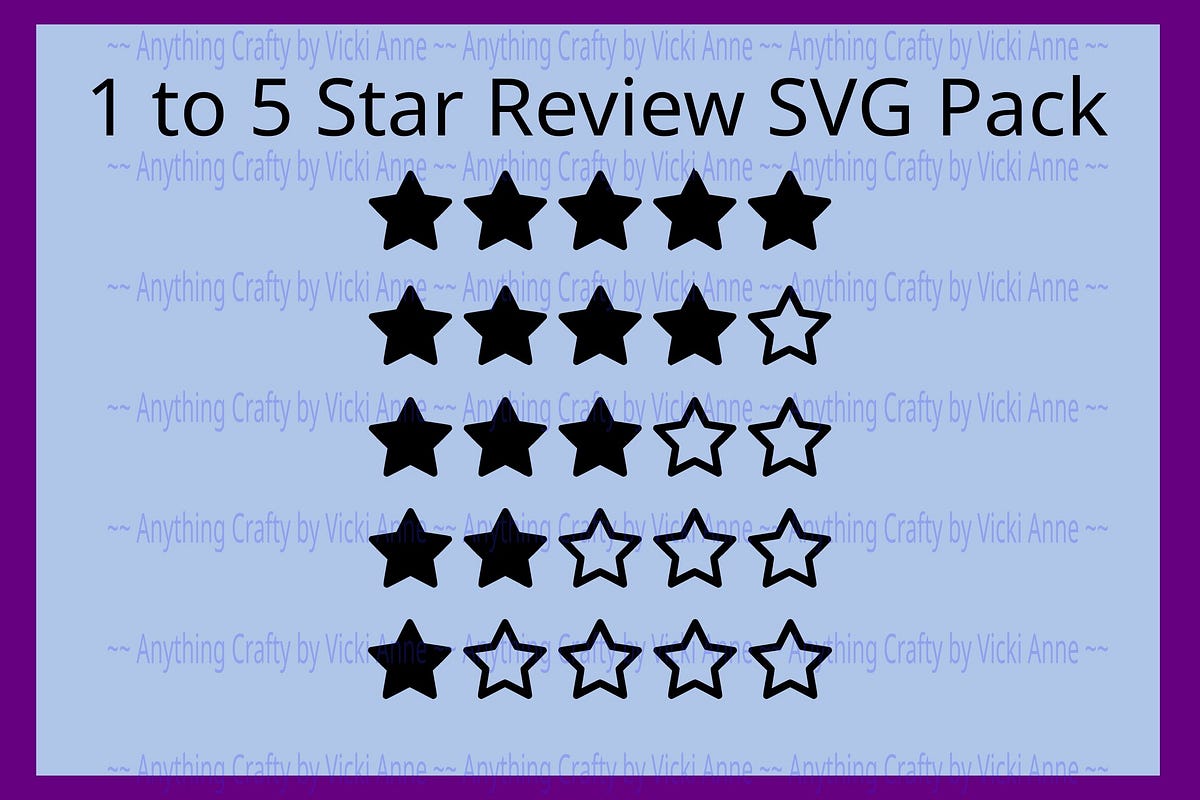 Review Stars — SVG Free Download | by Azuraaether | May, 2024 | Medium