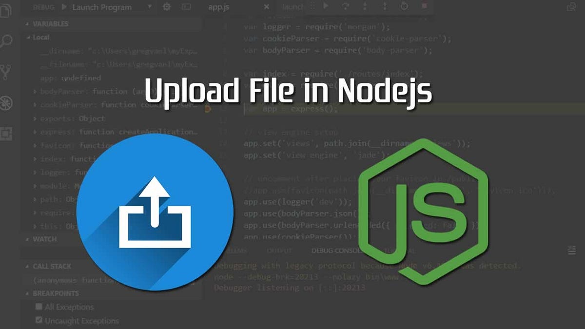How to upload multipart or Image file via Node Js | by Ankit dwivedi ... How to upload multipart or Image file via Node Js | by Ankit dwivedi ...