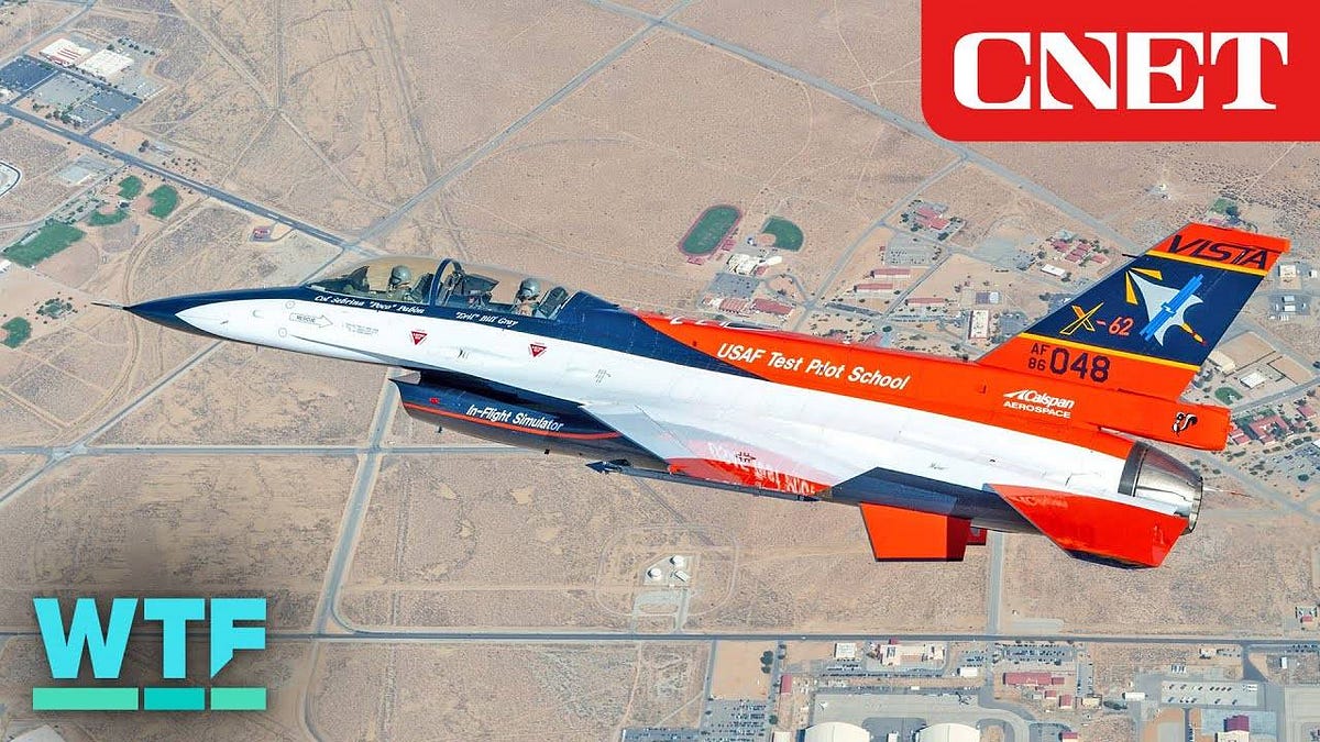The World’s First AI-Flown Fighter Jet Can Dogfight - Phone and ...