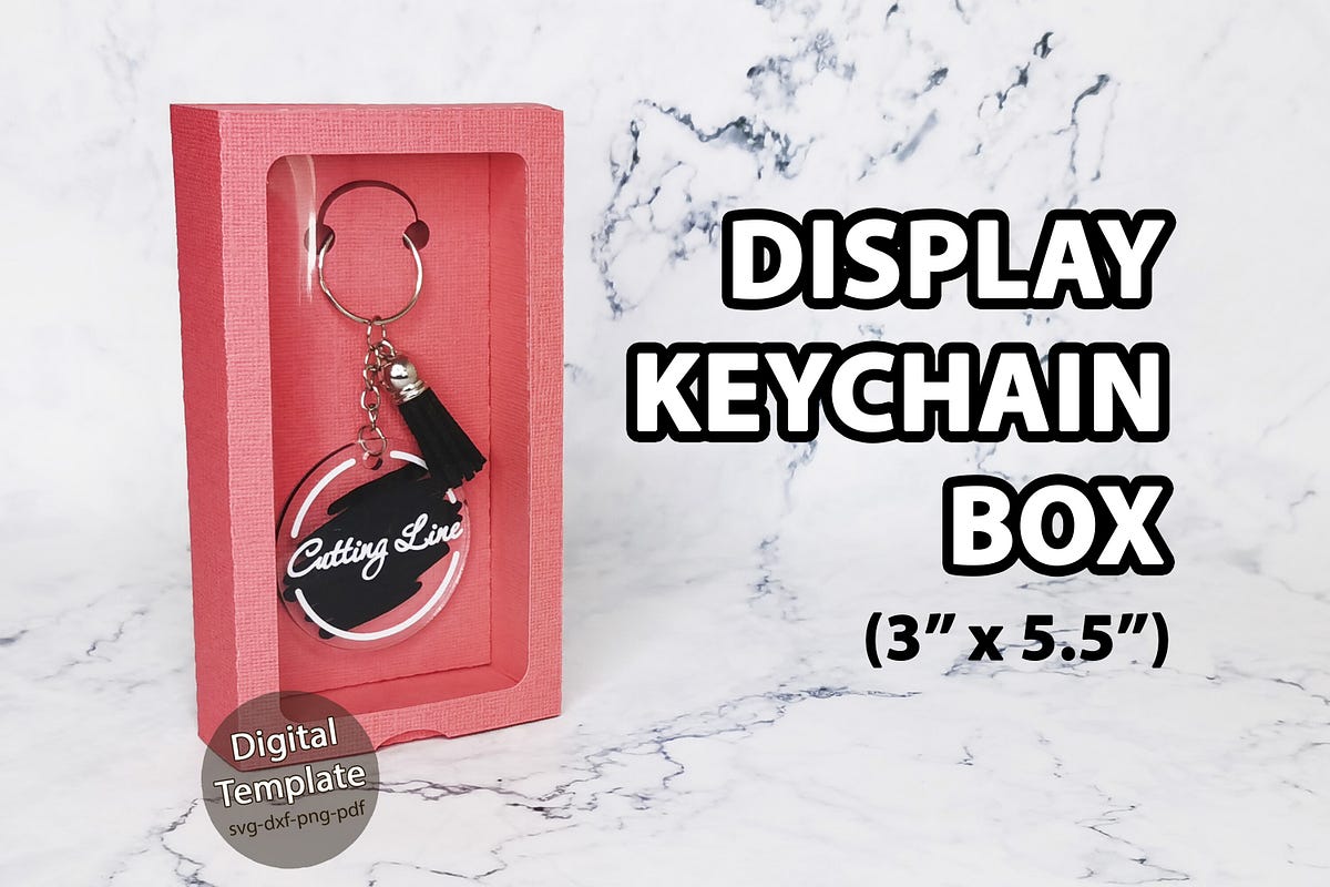 Keychain Box Template (3D SVG Cut Files) | by Leejunhe | Apr, 2024 | Medium