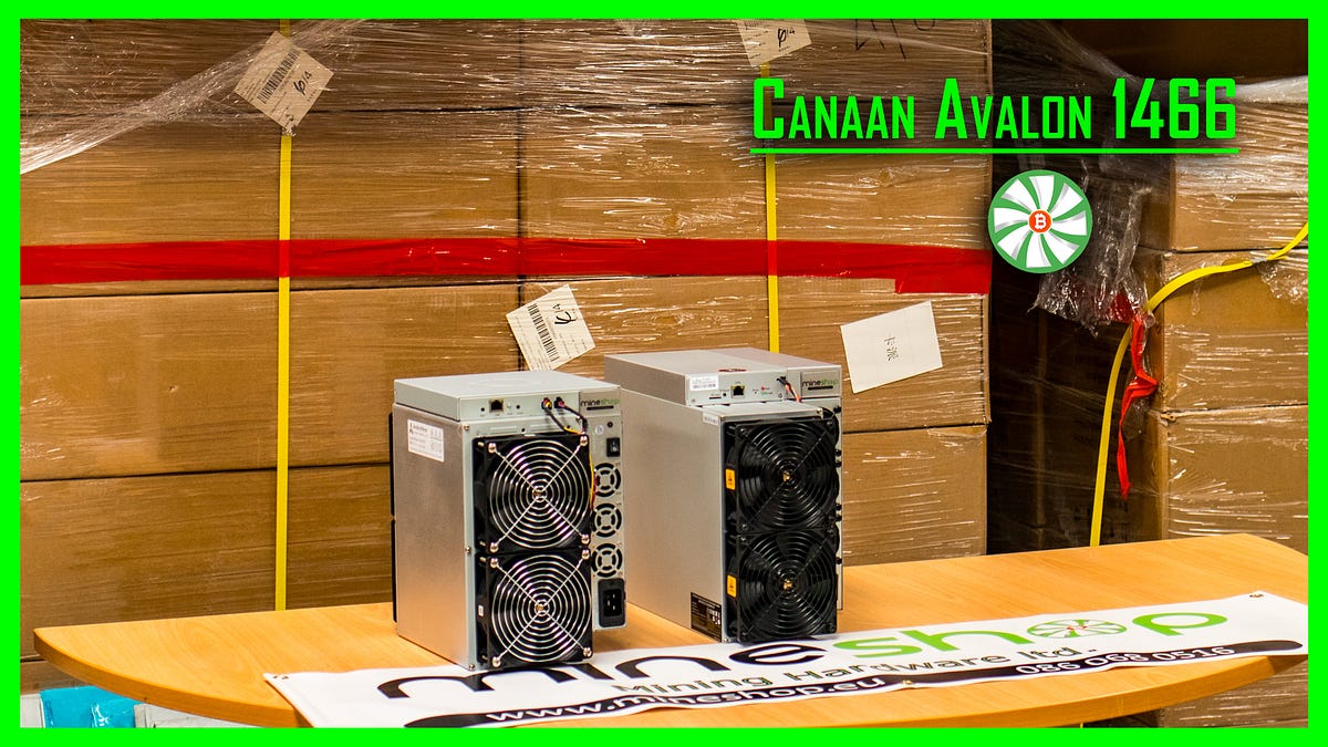 Canaan Avalon A1466: Bridging Efficiency and Power in Modern Crypto ...