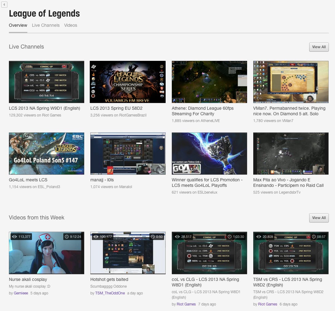 New Changes to Twitch Game Directory | by Twitch | Twitch Blog | Medium