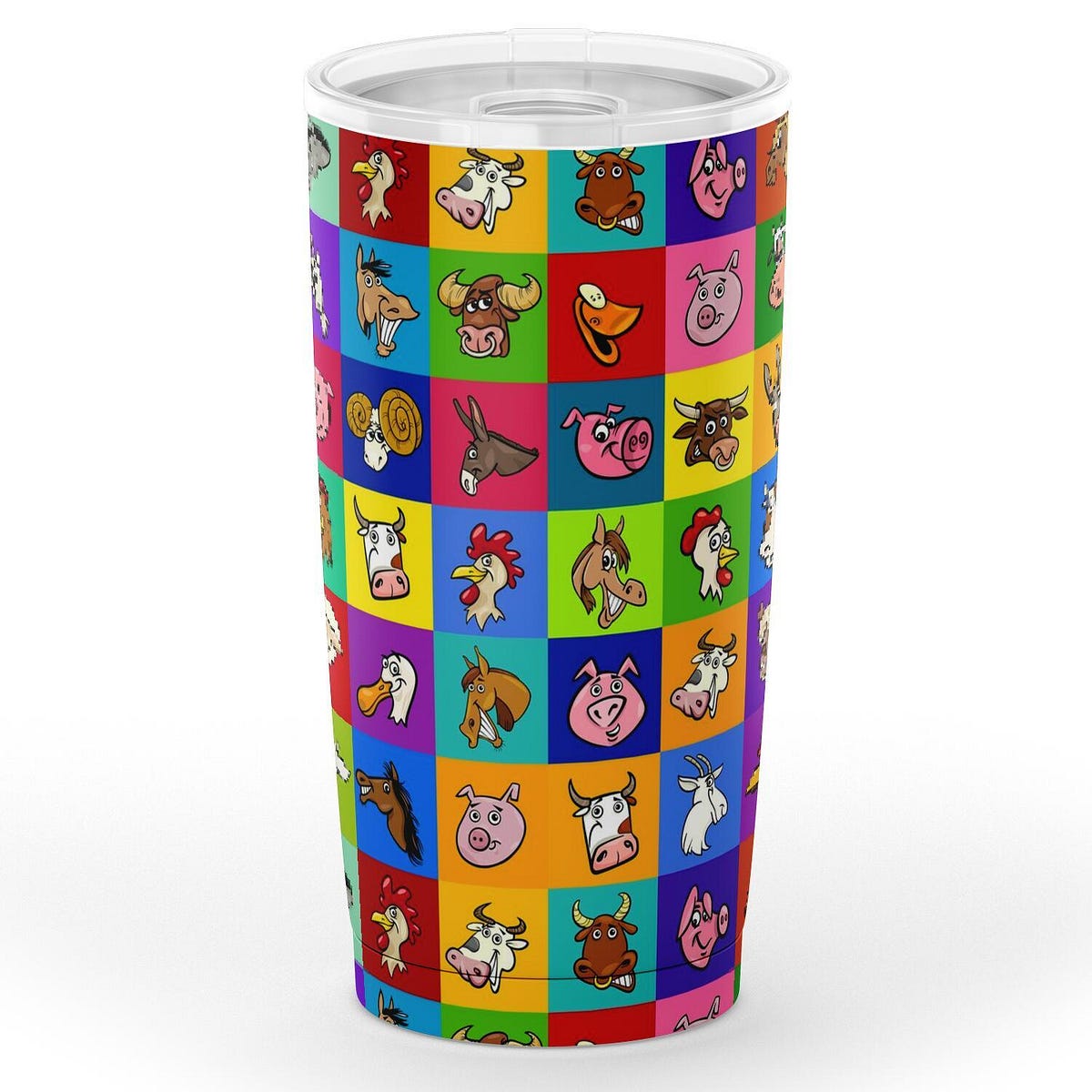 Funny Farm Animal Tumbler Official Merch CL1211 - The Cow Print ...