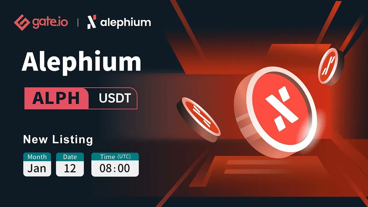 Gate.io first to list Alephium (ALPH) | by Alephium | Medium