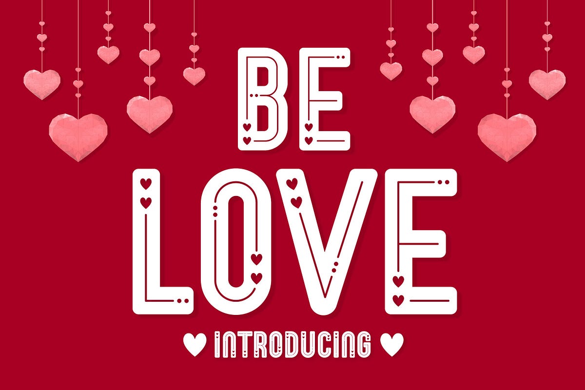 Be Love Font - Isabellaink - Medium