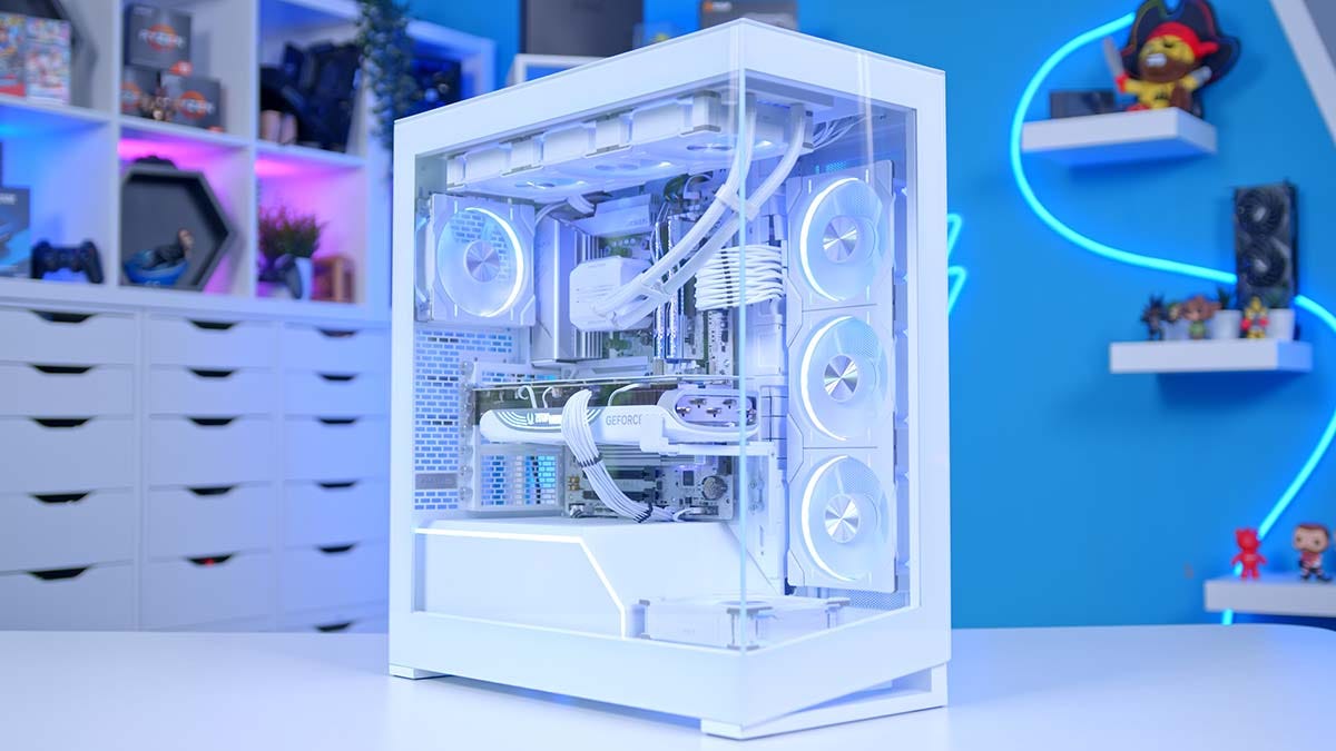 Building an All-White AI Workstation in the middle of a RAM/GPU price ...