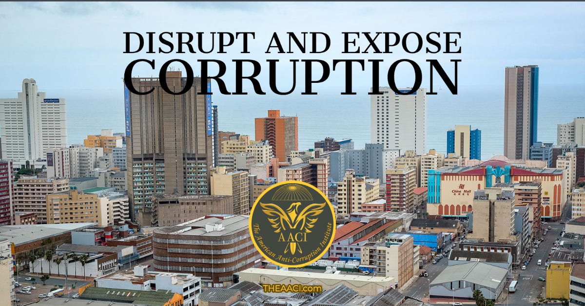 Disrupt and Expose Corruption - Mike Masoud, CACL, CACM, CFE, MIPA AFA ...