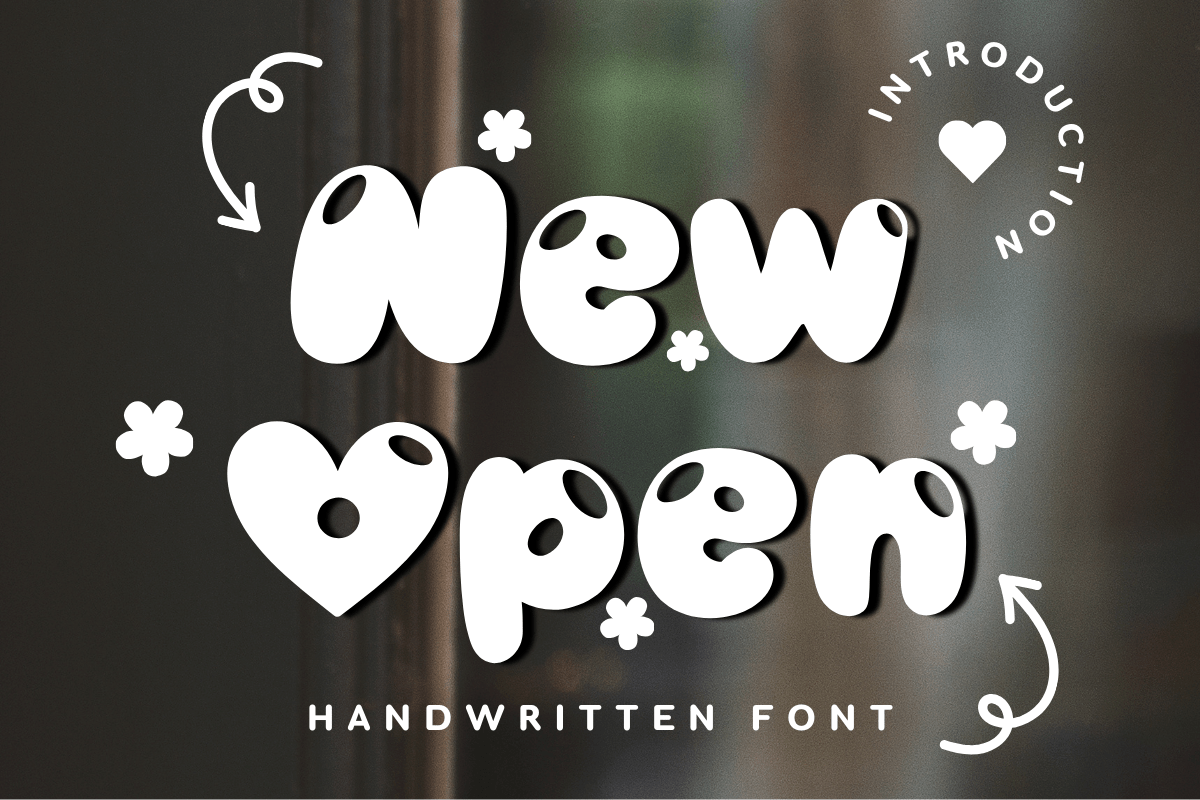 New Open Font - Digidruid - Medium