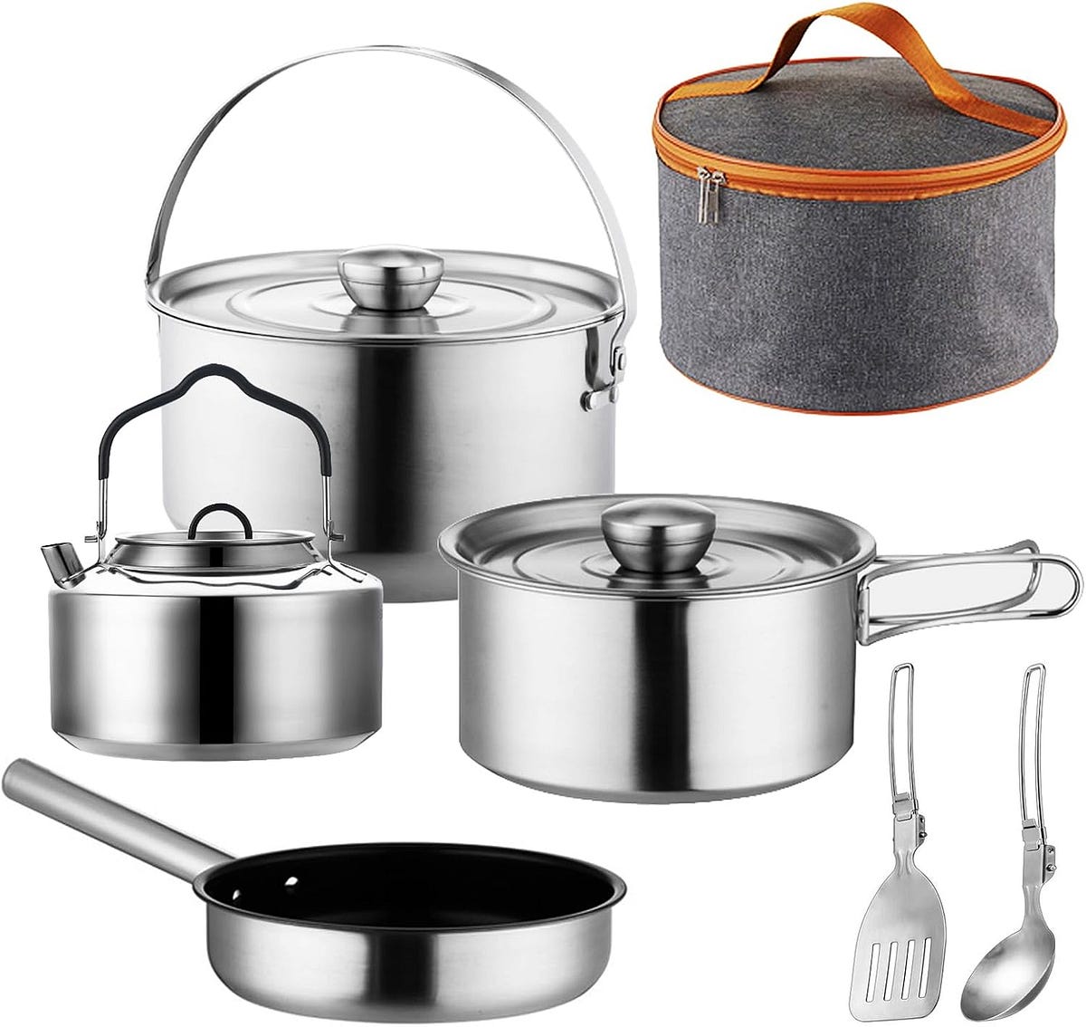 Camping Cookware Set Review: Stainless Steel Bliss | by Lawrence ...