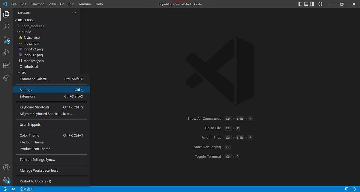 HOW TO ENABLE EMMET SUPPORT FOR REACT ON VSCODE - Ukaoha Chizoba - Medium