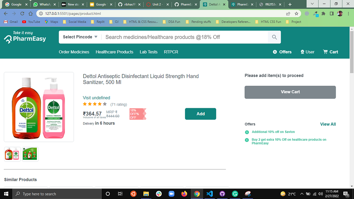 Project Anthropologie Clone. This is my first project at Masai… | by Anish Singh | Medium