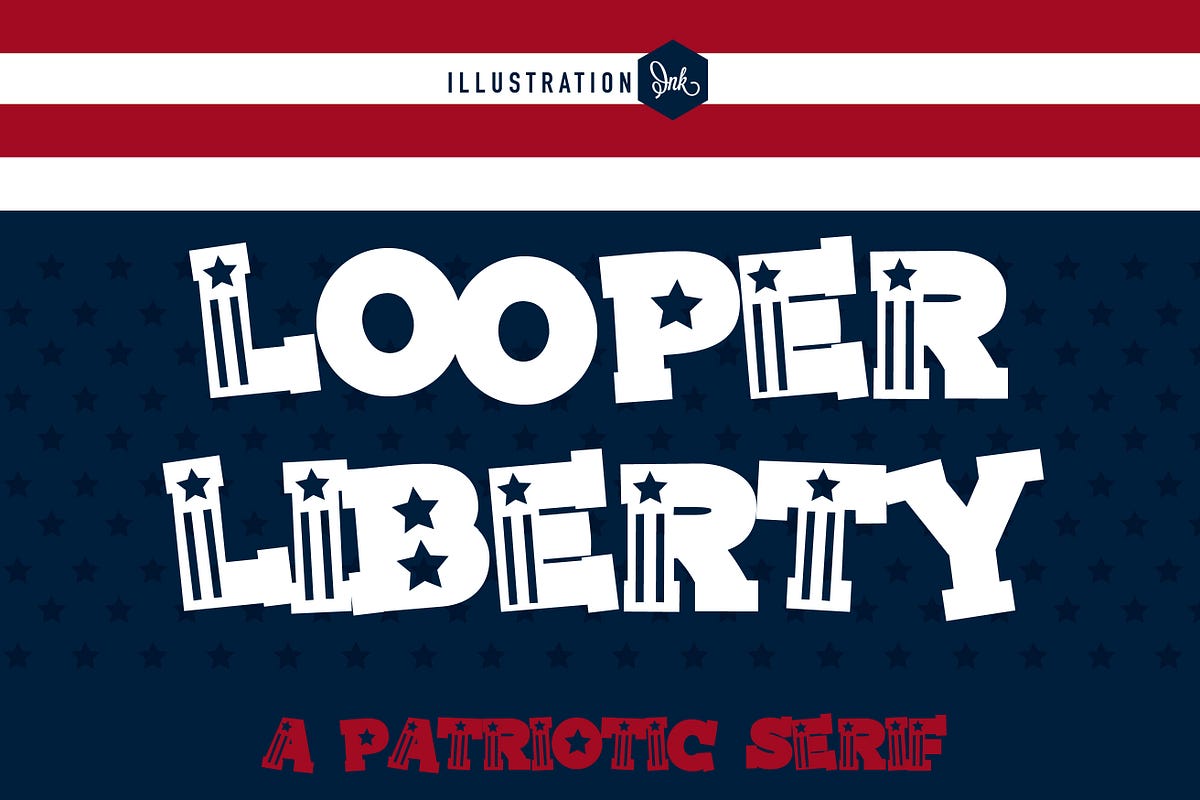 Looper Liberty Font - Ettore Sottsass - Medium