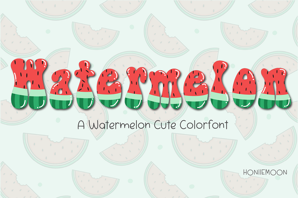 Watermelon Font - Holohaven - Medium