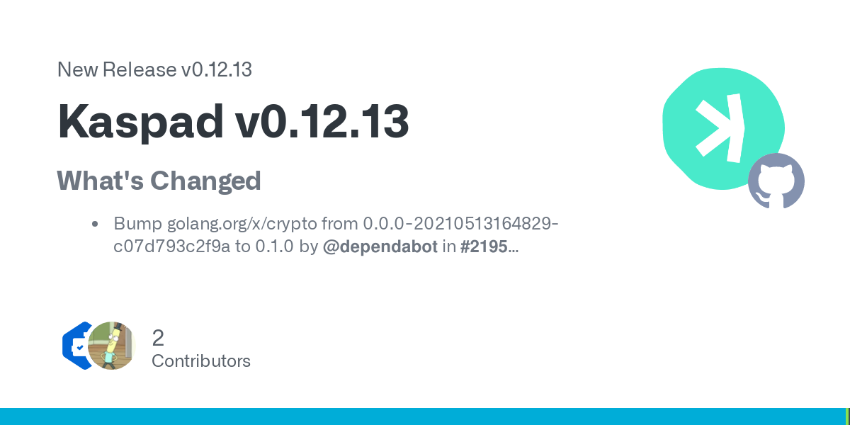 Kaspa v0.12.13 Released. Kaspad is the full node program for… | by Nathaniel Crowningshield ...