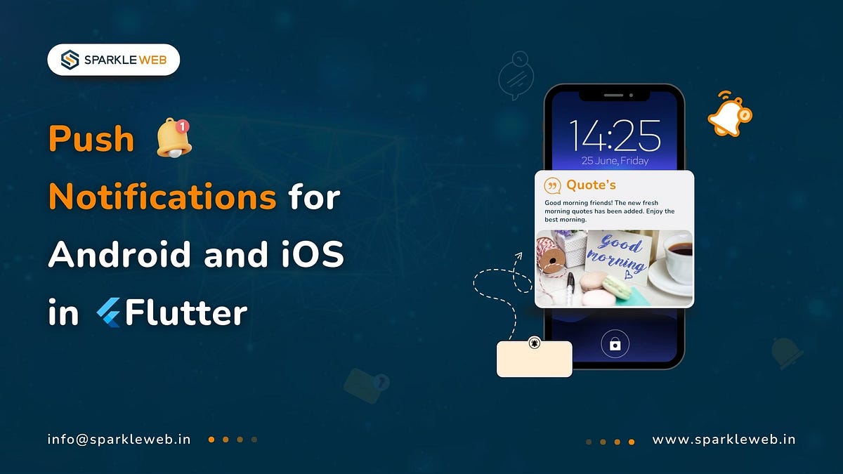 Effortless Push Notifications for Android and iOS in Flutter | by Sparkle web | Oct, 2024 | Medium