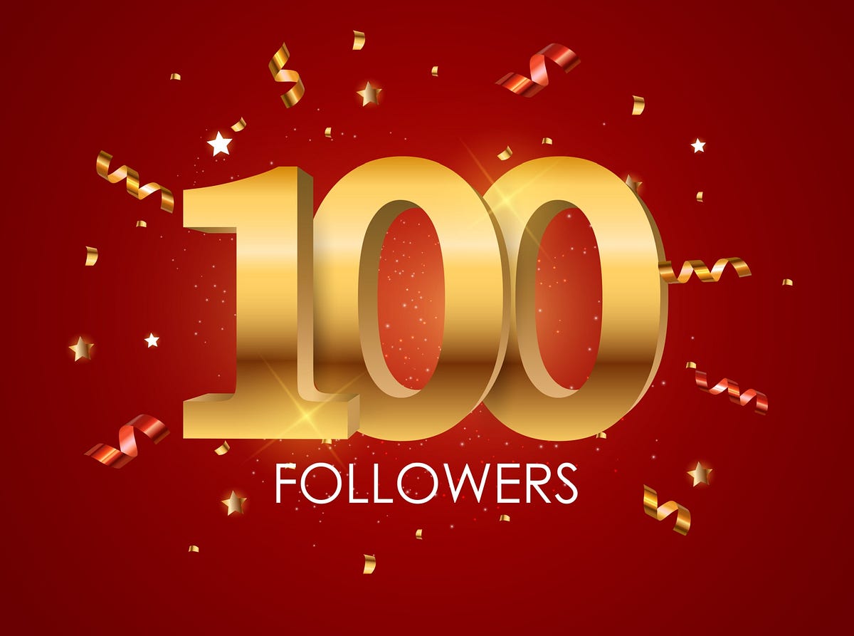 Embark on the 100 Follower Challenge: Follow for Follow and Grow ...