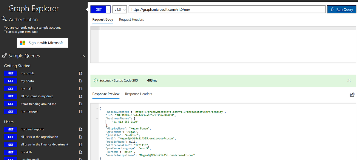 Getting started with the Graph API and PowerShell | by Patrick Lamber | Medium