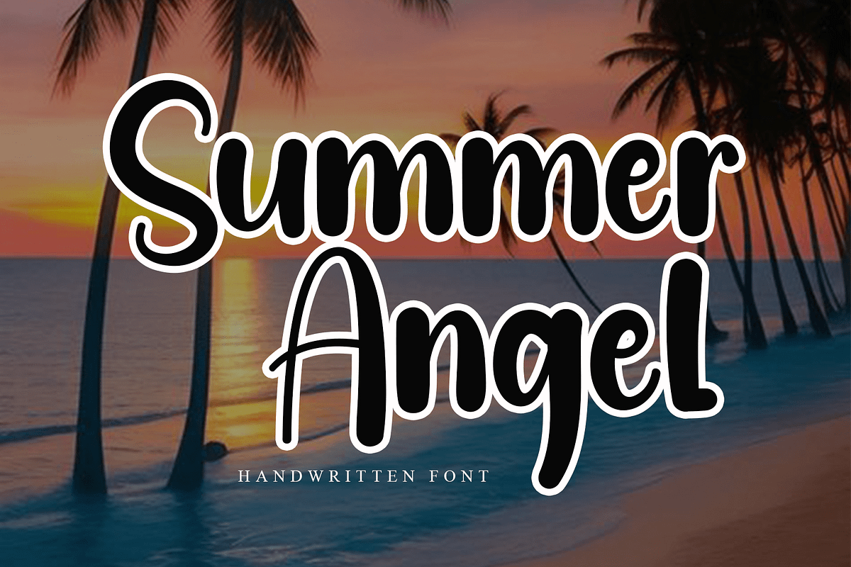 Summer Angel Font - Lilylumos - Medium