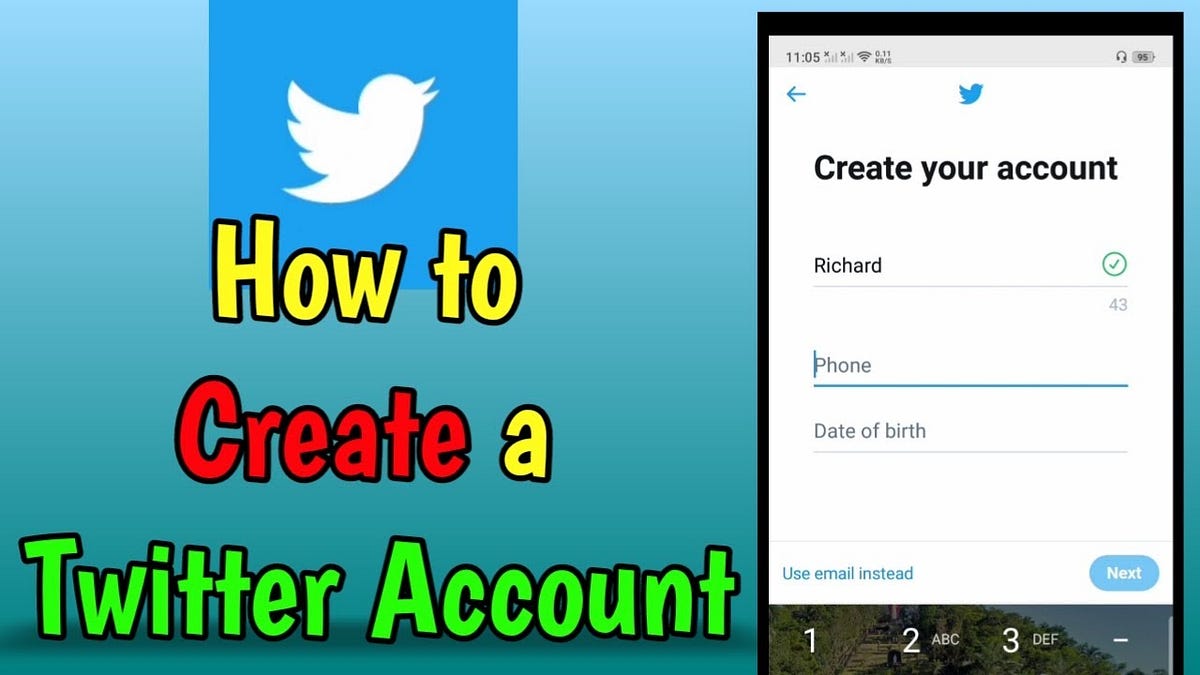 Www Create New Twitter Account Com: Easy Guide to Join Twitter | by ...
