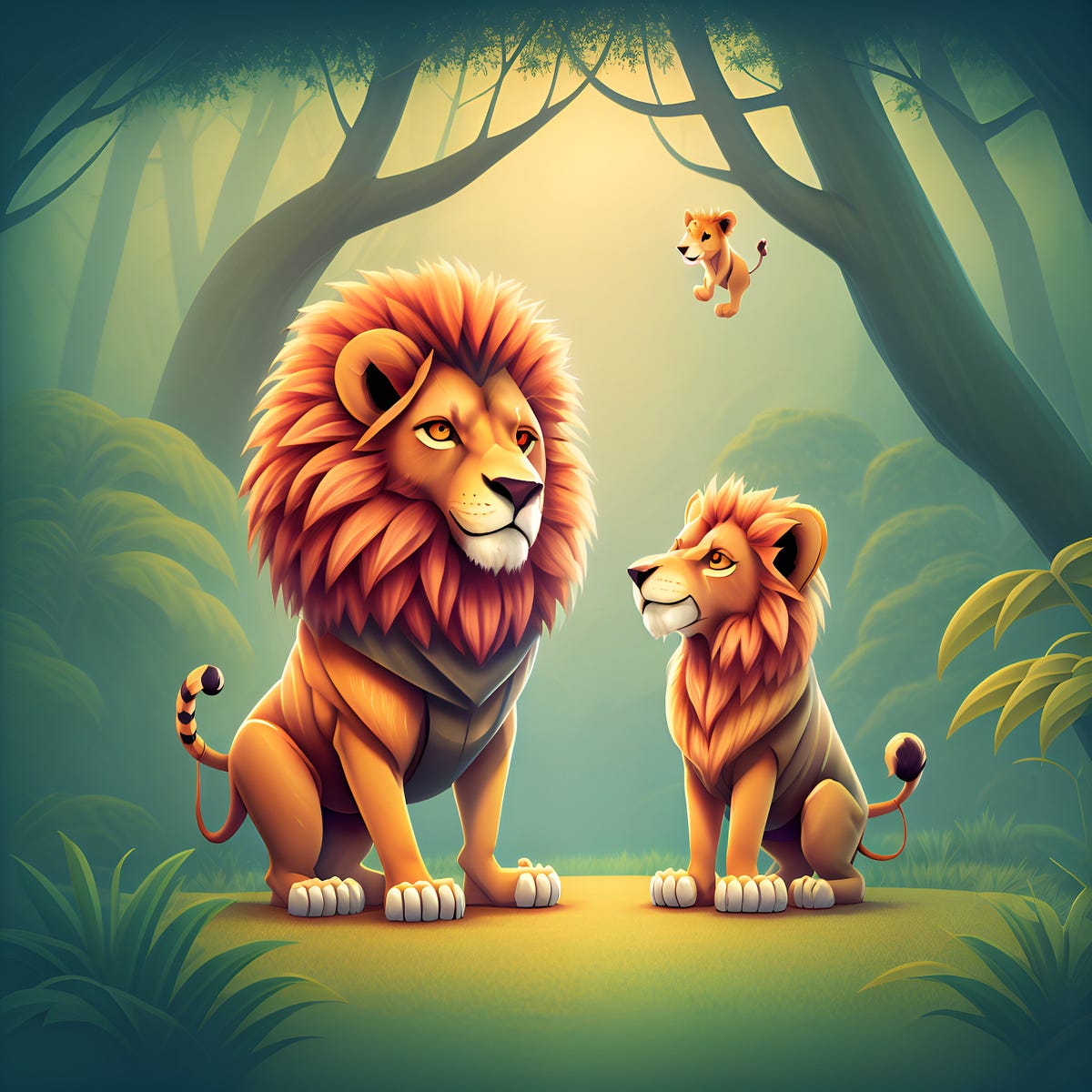 The Lion and The Wolf — A Tale of Friendship | by Ricardo Alejandro ...