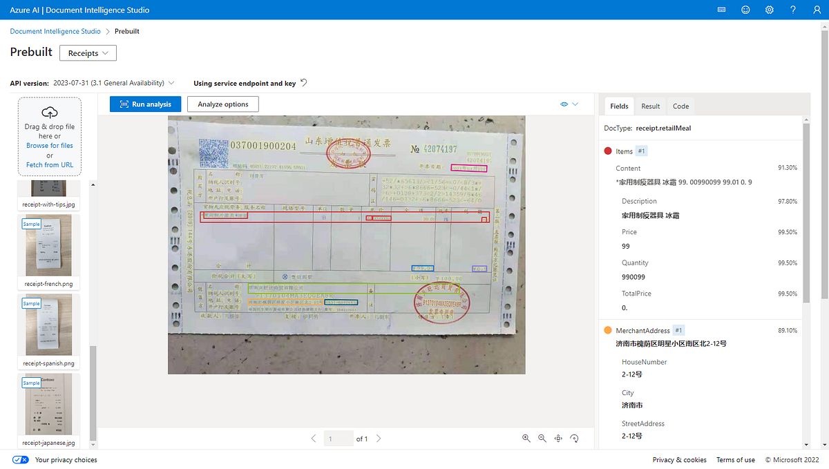 How to AZURE document intelligence | by Coderunlouis | Medium