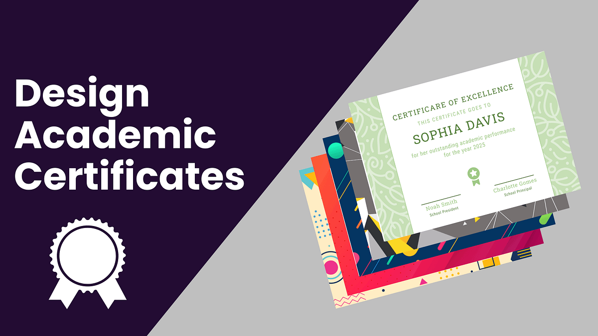How to Design an Academic Certificate in a Few Clicks | by Nirupama ...