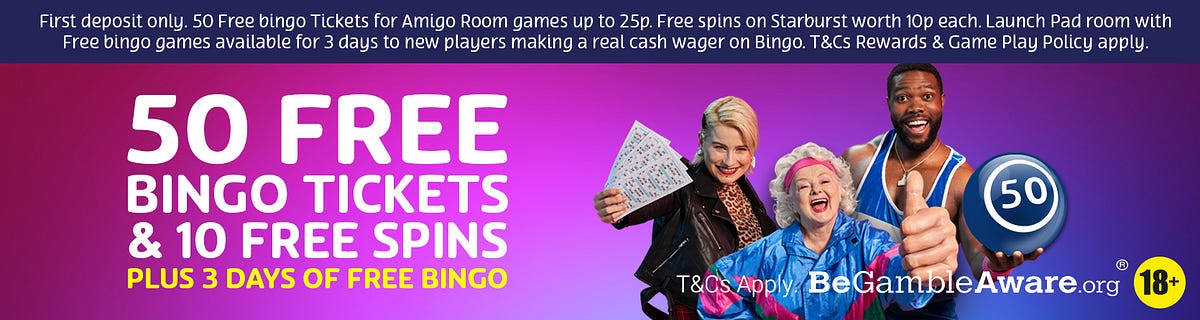 Welcome Bonus Bingo | by foreverroulette | Medium