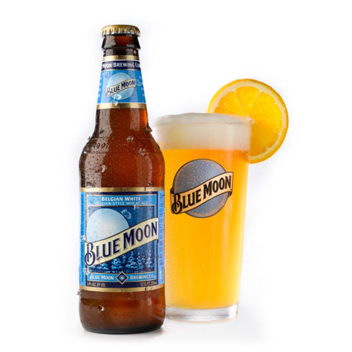 Blue Moon Beer Orange