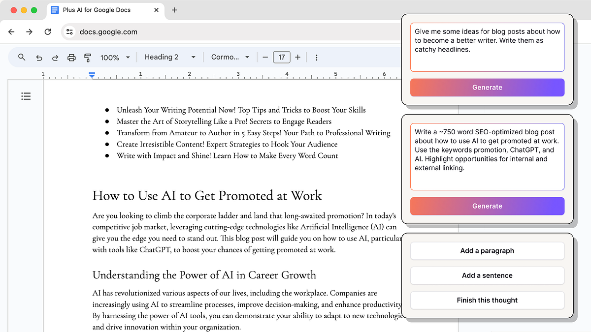 Google AI Writing Tools: Revolutionize Your Content Creation | by ...