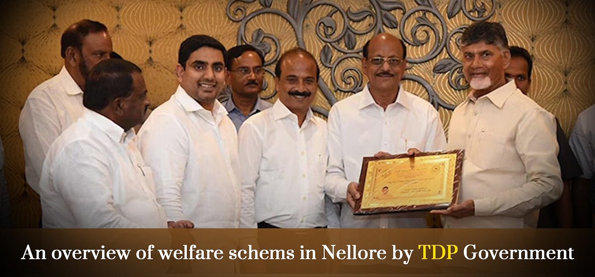An overview of welfare schems in Nellore by TDP Government | by dale philip | Medium