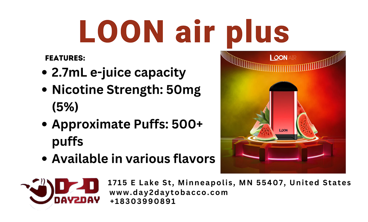 Loon Air Plus — Exclusively at Day2DayTobacco - day2daytobacco - Medium